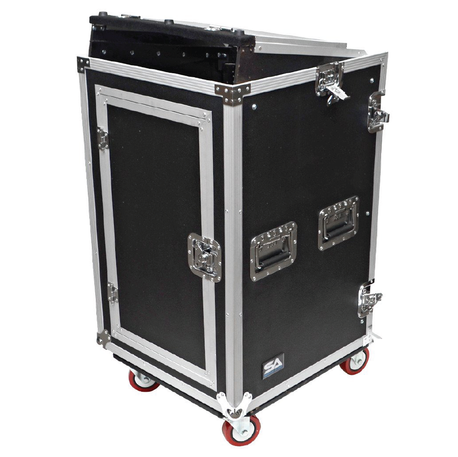Amazon.com: Seismic Audio - SAMRC-12U - 12 Space Rack Case with Slant ...