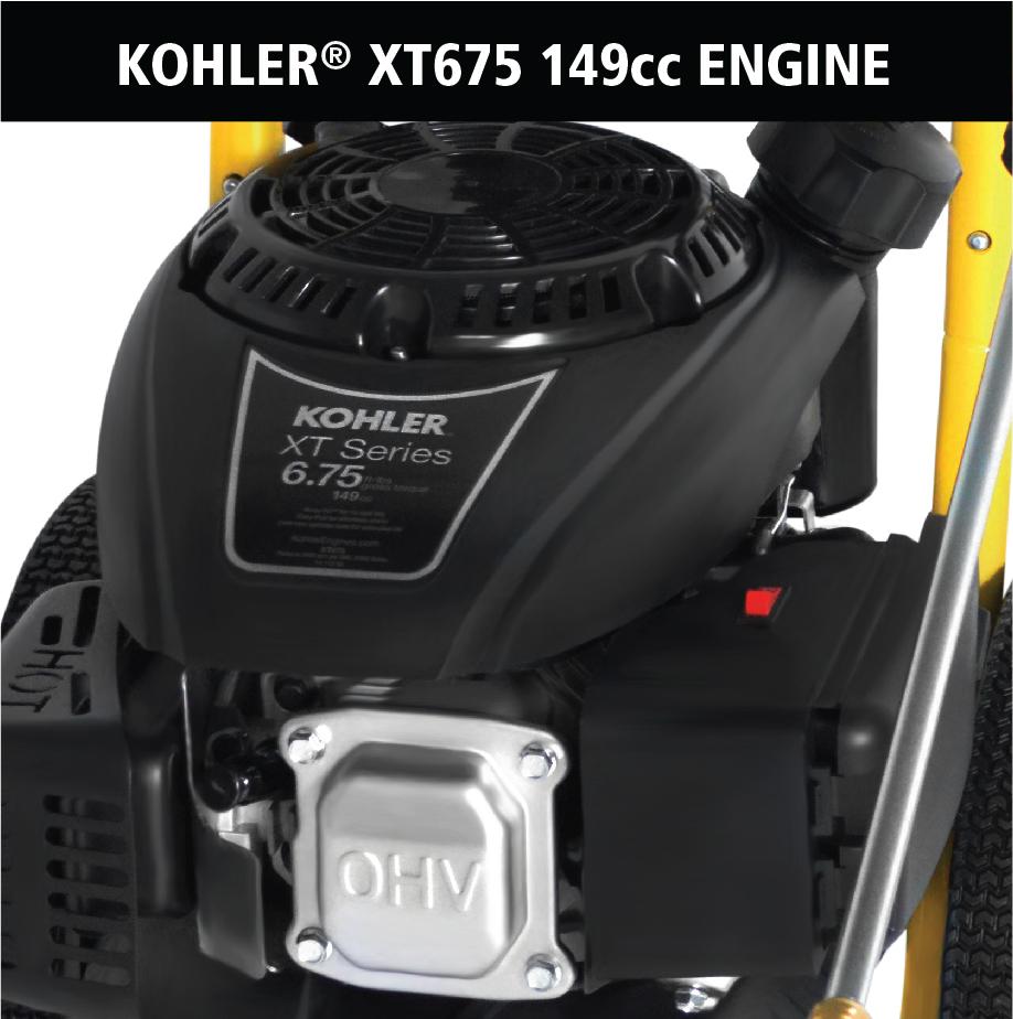 Amazon.com : STANLEY FATMAX SXPW2823K 2800 PSI @ 2.3 GPM Gas Pressure ...