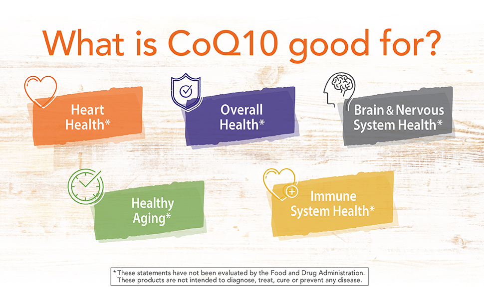 Amazon.com: NOW Foods Supplements, CoQ10 (Coenzyme Q10) 200 mg, Cardiovascular Health*, 60 Veg ...