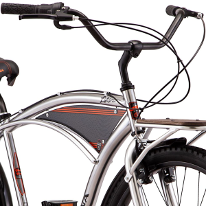 Kulana Lakona Tide Adult Beach Cruiser Bike, 26-Inch Wheels, 7-Speed, Silver : Amazon.ca: Sports ...