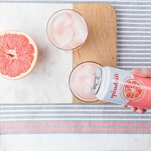 Amazon.com: Spindrift, Sparkling Water, Grapefruit, 12 oz (pack of 8) : Grocery & Gourmet Food