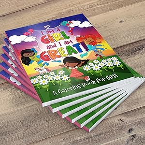 I Am a Girl and I Am Great!: A Coloring Book for Girls: Press, Bedtime ...