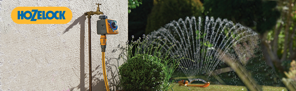 Hozelock Hoz2700 Automatic Water Computer Timer Plus Yellow And Grey Uk Garden