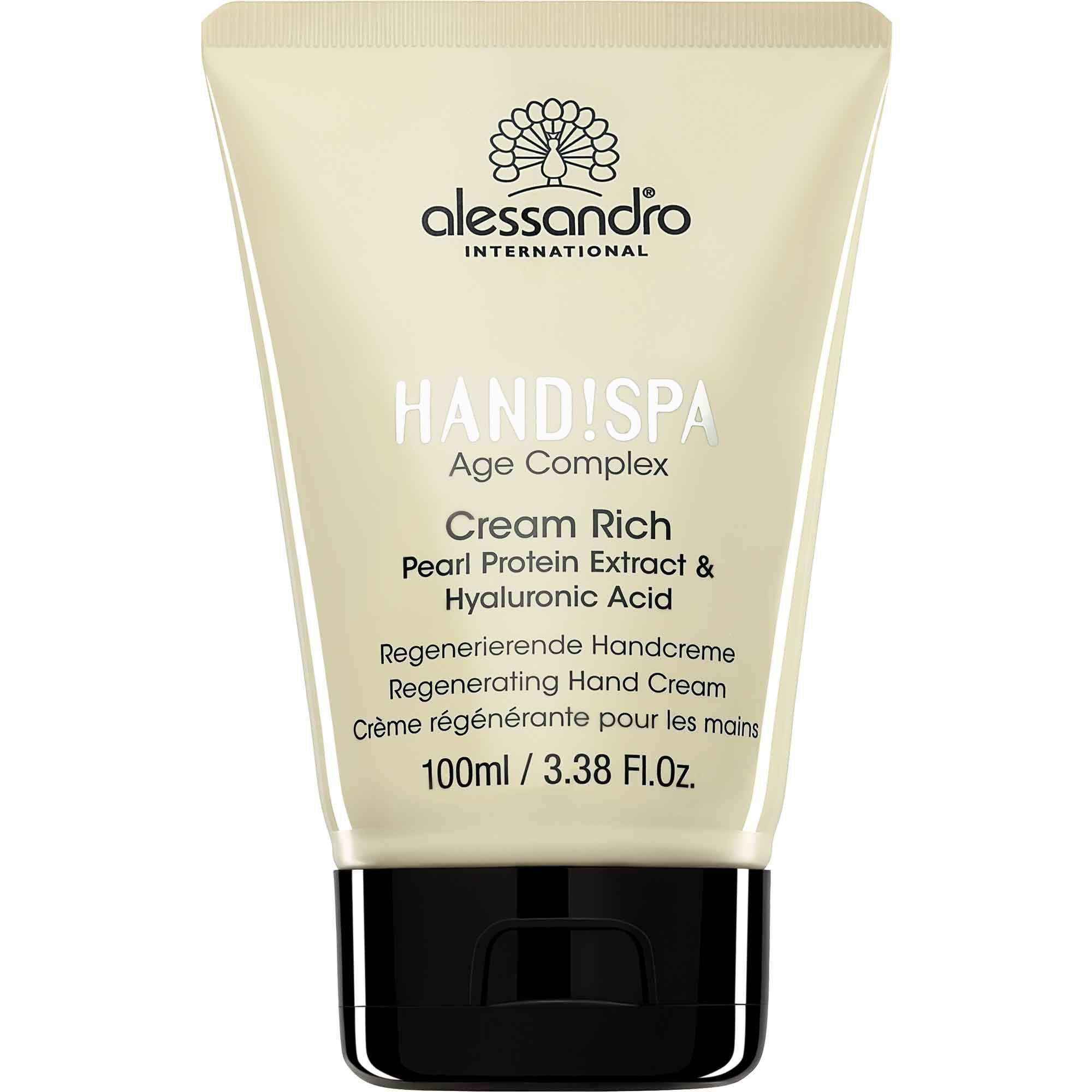 alessandro Hands Spa Age Complex Cream Rich Handcreme, 1er Pack (1 x ...