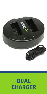 Amazon.com : Wasabi Power LP-E12 Battery (2-Pack) and Dual USB Charger for Canon EOS M, EOS M10 ...