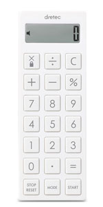 Amazon｜dretec(ドリテック) バイブタイマー クリップ付き ホワイト T-558WT｜キッチンタイマー オンライン通販