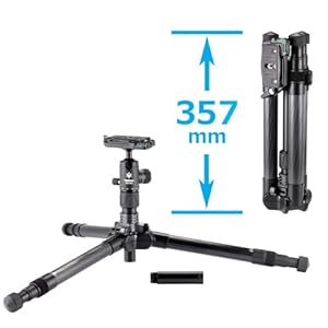 Amazon | ベルボン 【Amazon.co.jp限定】Velbon 小型トラベル三脚 UTC-63II AZ ウルトラロック 脚径30mm 5段 自由雲台付属 反転収納 クイックシュー ...