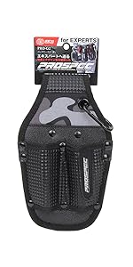 Amazon | SK11 腰袋3段 PRO-G12 底部補強 ストレッチ素材の内側ポケット付 内側ホルダー付 | 腰袋・釘袋