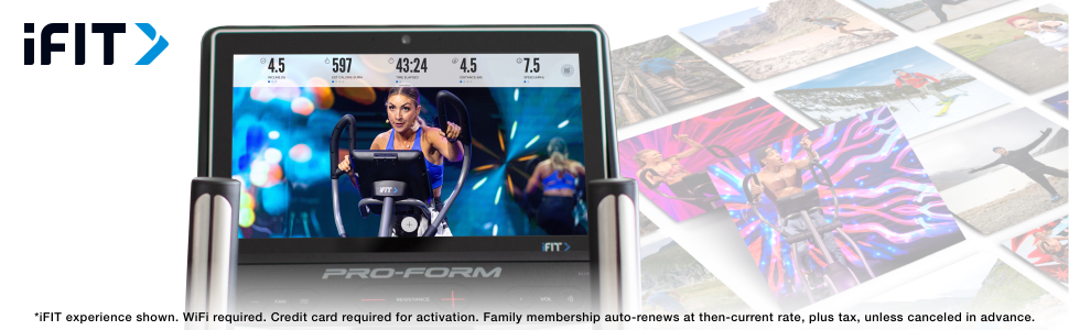 Amazon.com: ProForm Pro HIIT H14 with 14” HD Touchscreen and 30-Day ...