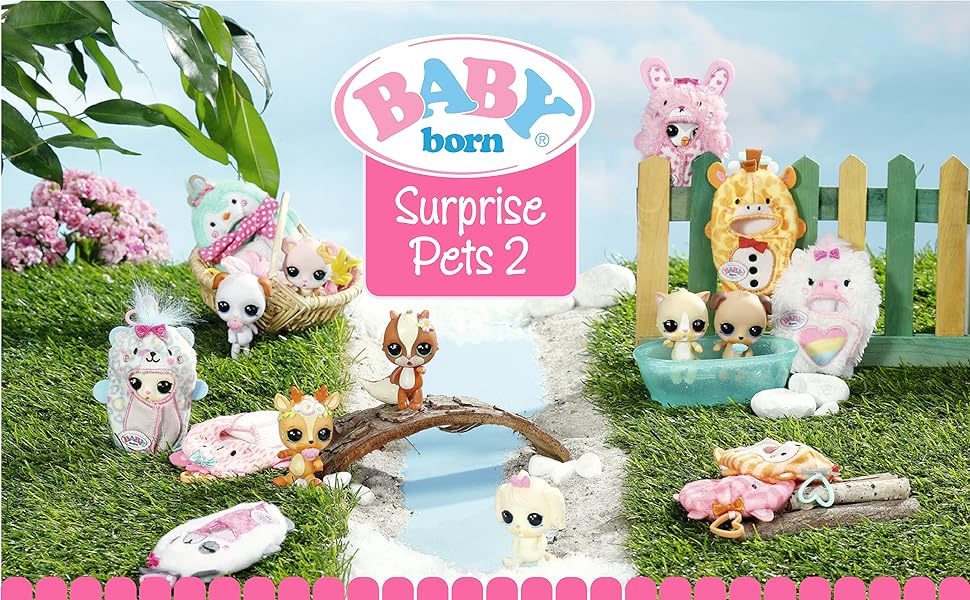 Baby Born 904459 Surprise Pets 2 PDQ 18 Assorted : Amazon.co.uk: Toys ...