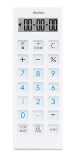 Amazon｜dretec(ドリテック) バイブタイマー クリップ付き ホワイト T-558WT｜キッチンタイマー オンライン通販