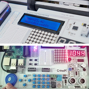 Amazon.com: ELECROW CrowPi Raspberry Pi 4 3b 3b Kit de sensor para ...