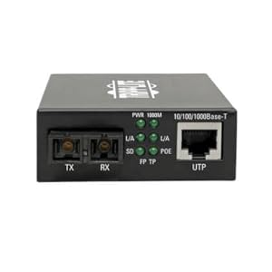 Amazon.com: Tripp Lite Multimode Fiber Media Converter, Fiber to Ethernet Converter, Gigabit ...