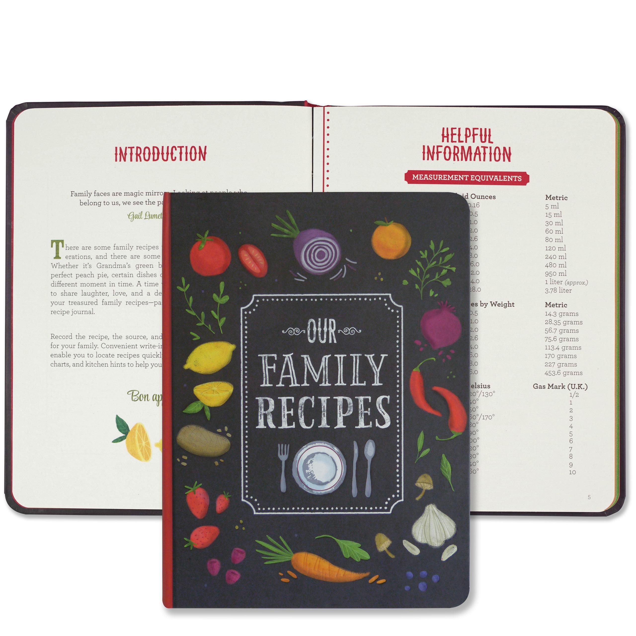 Our Family Recipes Journal: Peter Pauper Press: 9781441319487: Amazon ...