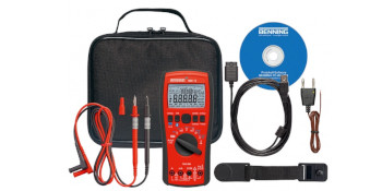 Benning MM 12 True RMS-Digital-Multimeter (mit digitaler Anzeige, mit ...