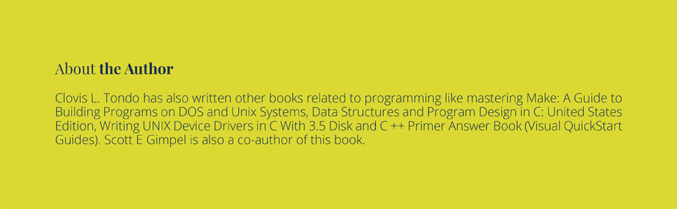 C ANSWER BOOK, 2ND EDITION : Tondo: Amazon.in: Books