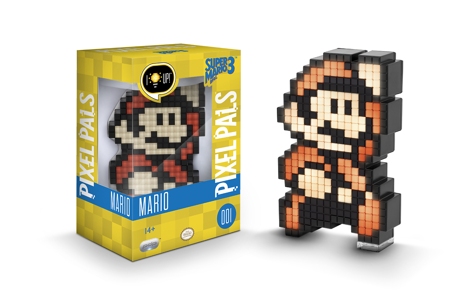 Amazon.com: PDP Pixel Pals Nintendo Super Mario Bros 3 Mario ...