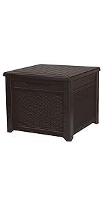 Keter City - Caja de Resina de 30 galones para Muebles de Patio ...