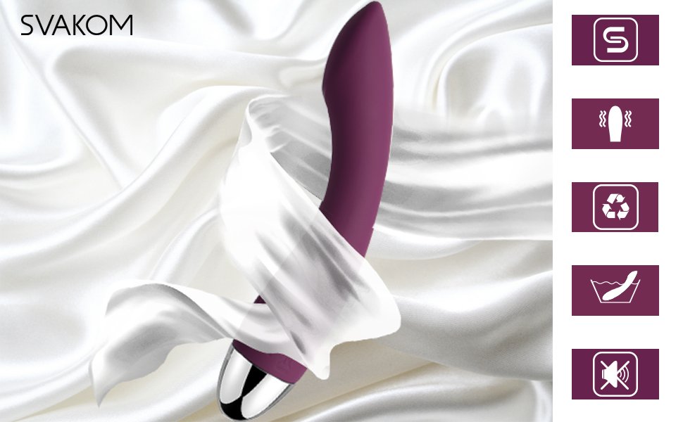 SVAKOM Amy Vibradores Para Mujeres Punto-G Estimuladores - 25 velocidades - Recargable ...