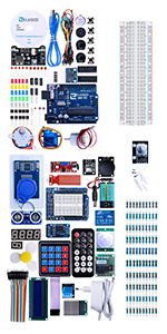 ELEGOO Upgraded 37 in 1 Sensor Modules Kit with Tutorial Compatible ...