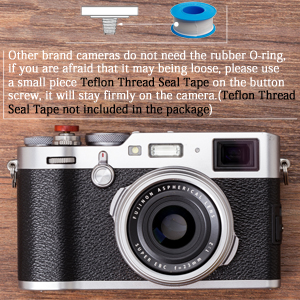 VKO Wood Soft Shutter Release Button Compatible with Fujifilm X-T4 X-T30 X-T3 X100F X-T20 X-E3 X ...