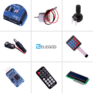 ELEGOO Mega R3 Project The Most Complete Ultimate Starter Kit Barebone ...