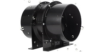 Hon&Guan Abluftventilator Rohrventilator 150mm mit Variabler Geschwindigkeitskontrolle ...