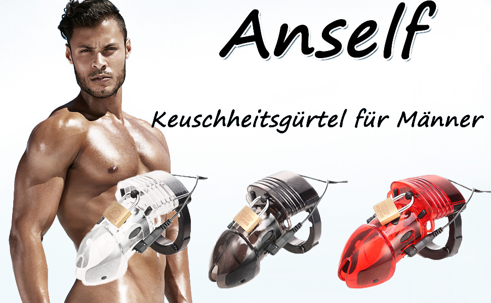 An-self Keuschheitsg¨¹rtel f¨¹r M. nner Klar Kunststoff Penisk. fig Cock Cage Keuschheitsk. fig ...
