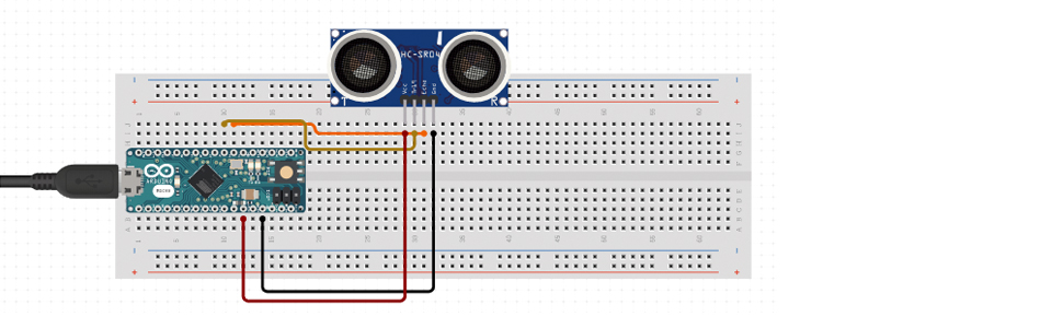 KetKraft™t HC-SR04 Ultrasonic Module Distance Measuring Transducer Sensor DC 5V for Arduino ...