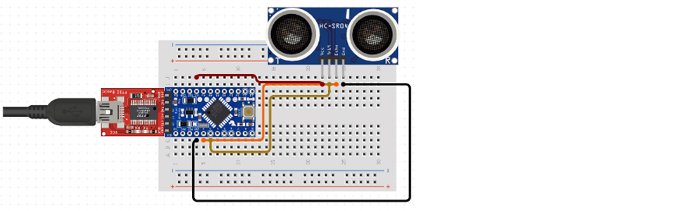 KetKraft™t HC-SR04 Ultrasonic Module Distance Measuring Transducer Sensor DC 5V for Arduino ...