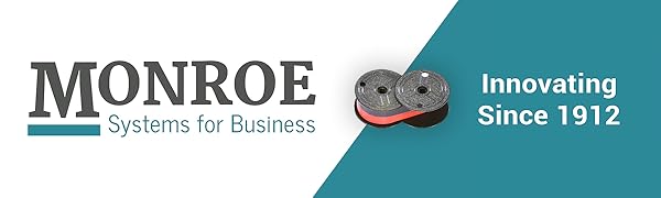 Amazon.com: Monroe Systems for Business Printing Calculator Ribbon ...