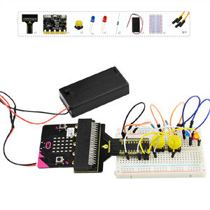 Amazon.com: KEYESTUDIO Microbit Basic Starter Kit for BBC Micro:bit V2 ...