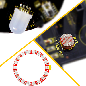 Amazon.com: KEYESTUDIO Microbit Robot Car for Programming Robotics Education Makecode Blocks ...