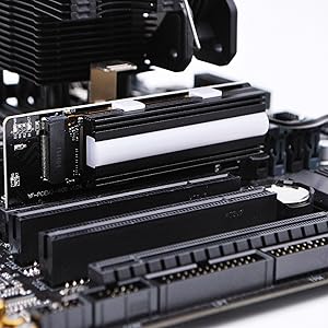 Amazon.com: EZDIY-FAB NVME PCIe Adapter with 5V ARGB Heat Sink Cooler, M.2 NVME SSD to PCI ...