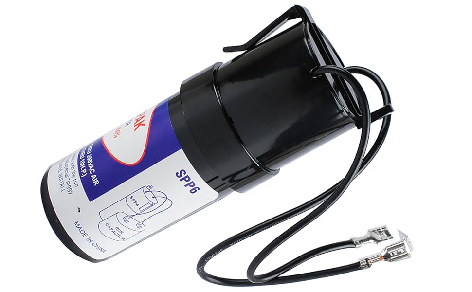 Amazon.com: Podoy 𝟮𝟬𝟮𝟯 𝗨𝗽𝗴𝗿𝗮𝗱𝗲𝗱 SPP6 Hard Start Kit Replacement for Air Conditioner Relay ...