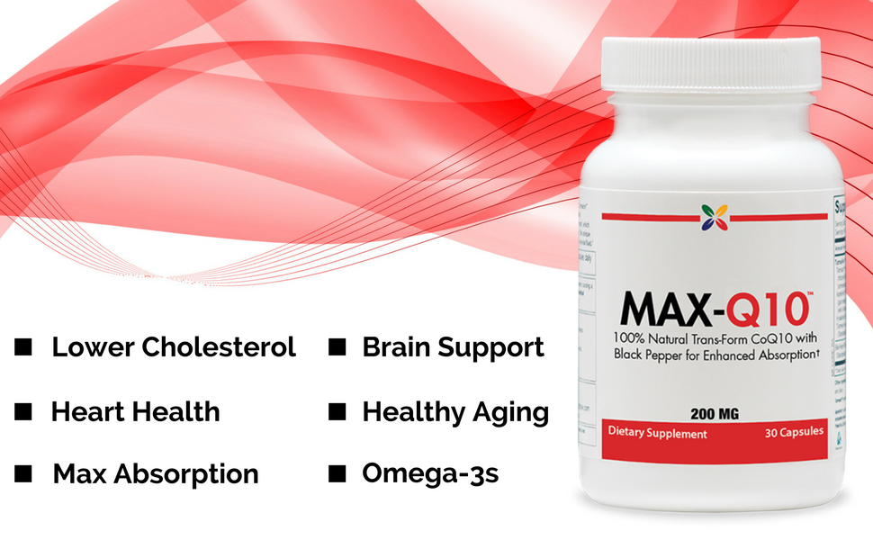 Amazon.com: Stop Aging Now MAX-Q10 CoEnzyme Formulated with Kaneka Q10 and Enhanced BioPerine ...