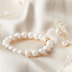 Amazon.com: Ross-Simons 11-12mm Cultured Baroque Pearl Drop Earrings in 14kt Yellow Gold ...