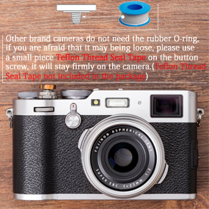 Amazon.com : VKO Wood Soft Shutter Release Button,Delicate Camera Shutter Button 12mm Concave ...