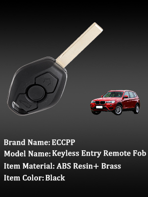 Amazon.com: ECCPP UNCUT keyless 315MHz / 433MHz Keyless Key Fob for EWS ...
