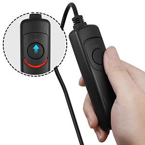 Amazon.com : 3.3ft Shutter Release Remote Control with 11.4ft Extension Cable 2.5mm, AFUNTA RS ...