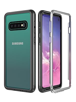Amazon.com: Temdan Samsung Galaxy S10 Case Full Body Heavy Duty Dropproof Shockproor Bumper Case ...