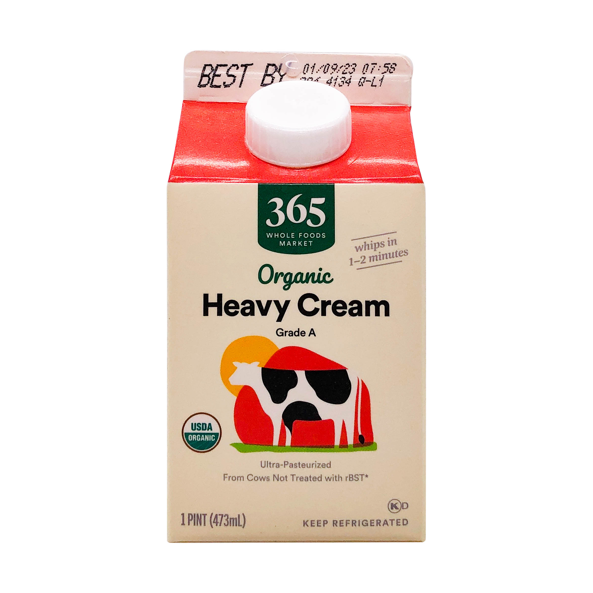 365 Whole Foods Market Organic Grade A Heavy Cream Fig App