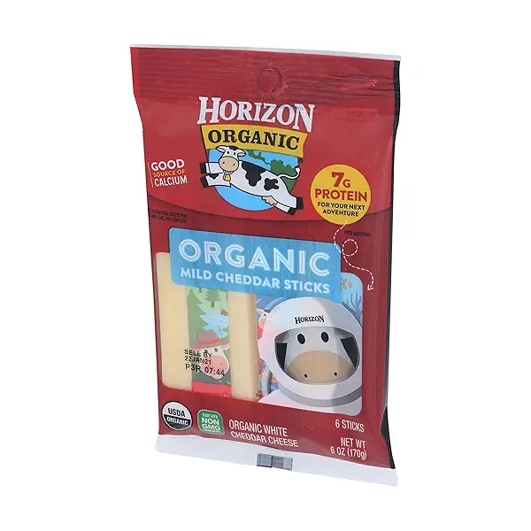 ORGANIC WHITE CHEDDAR CHEESE STICKS MILD 6 STICKS at Whole Foods Market