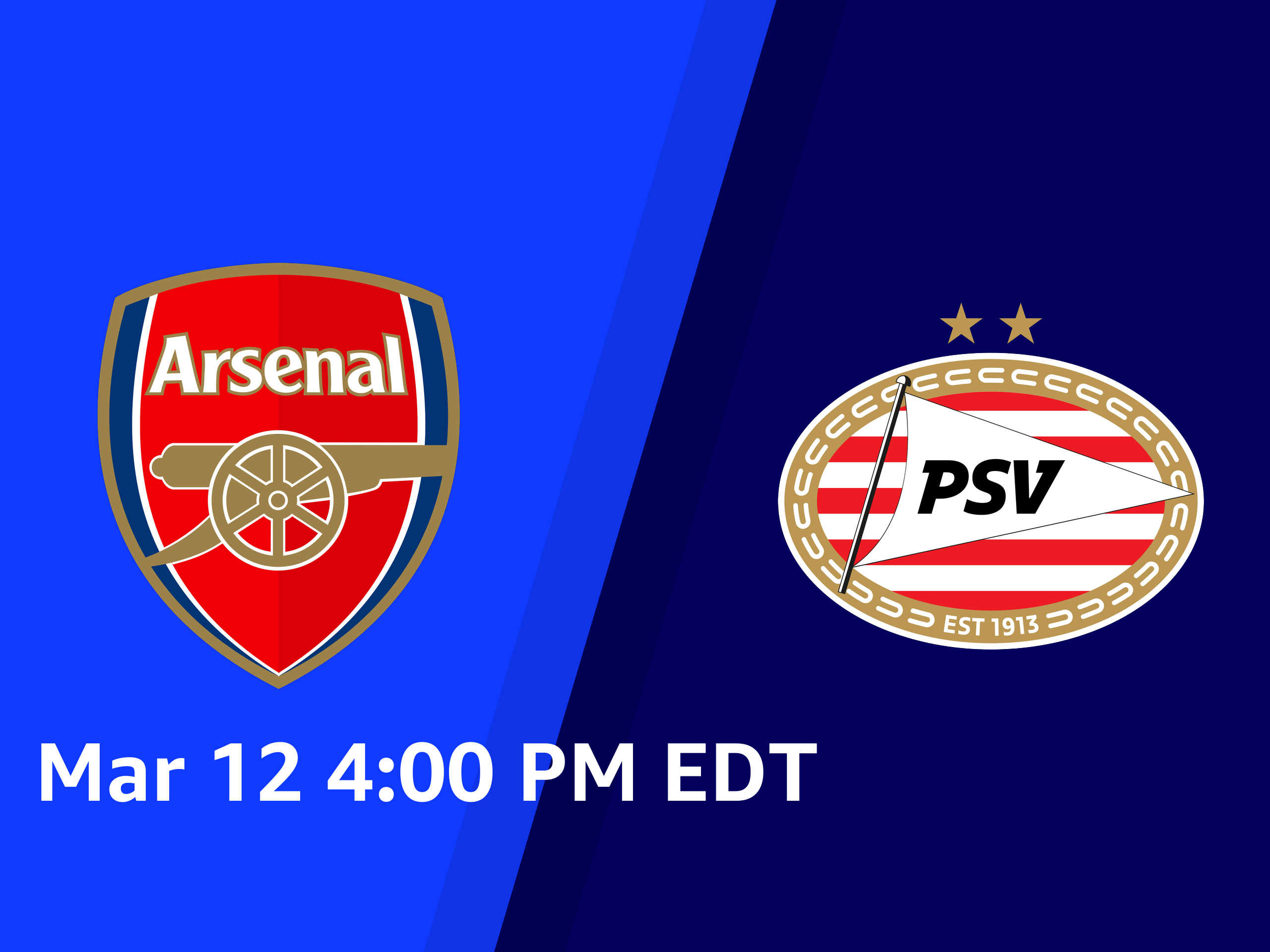 Prime Video: Arsenal vs. PSV