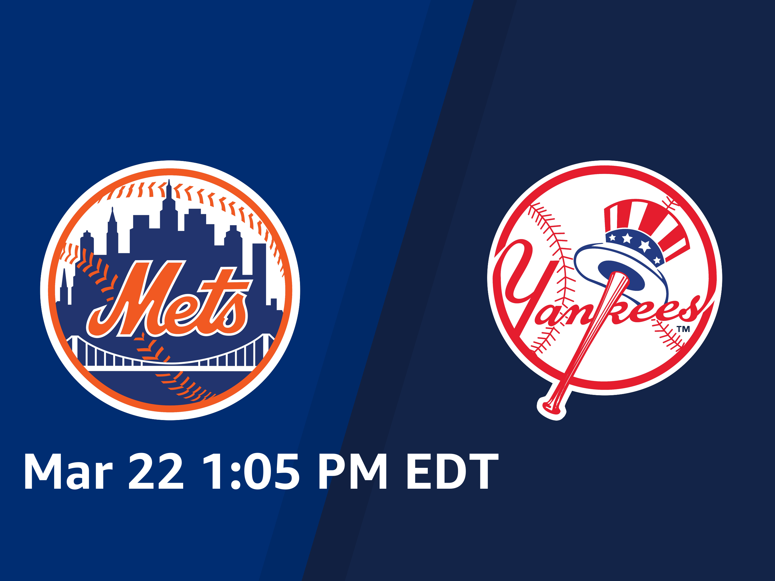 Prime Video: MLB.TV: New York Mets at New York Yankees