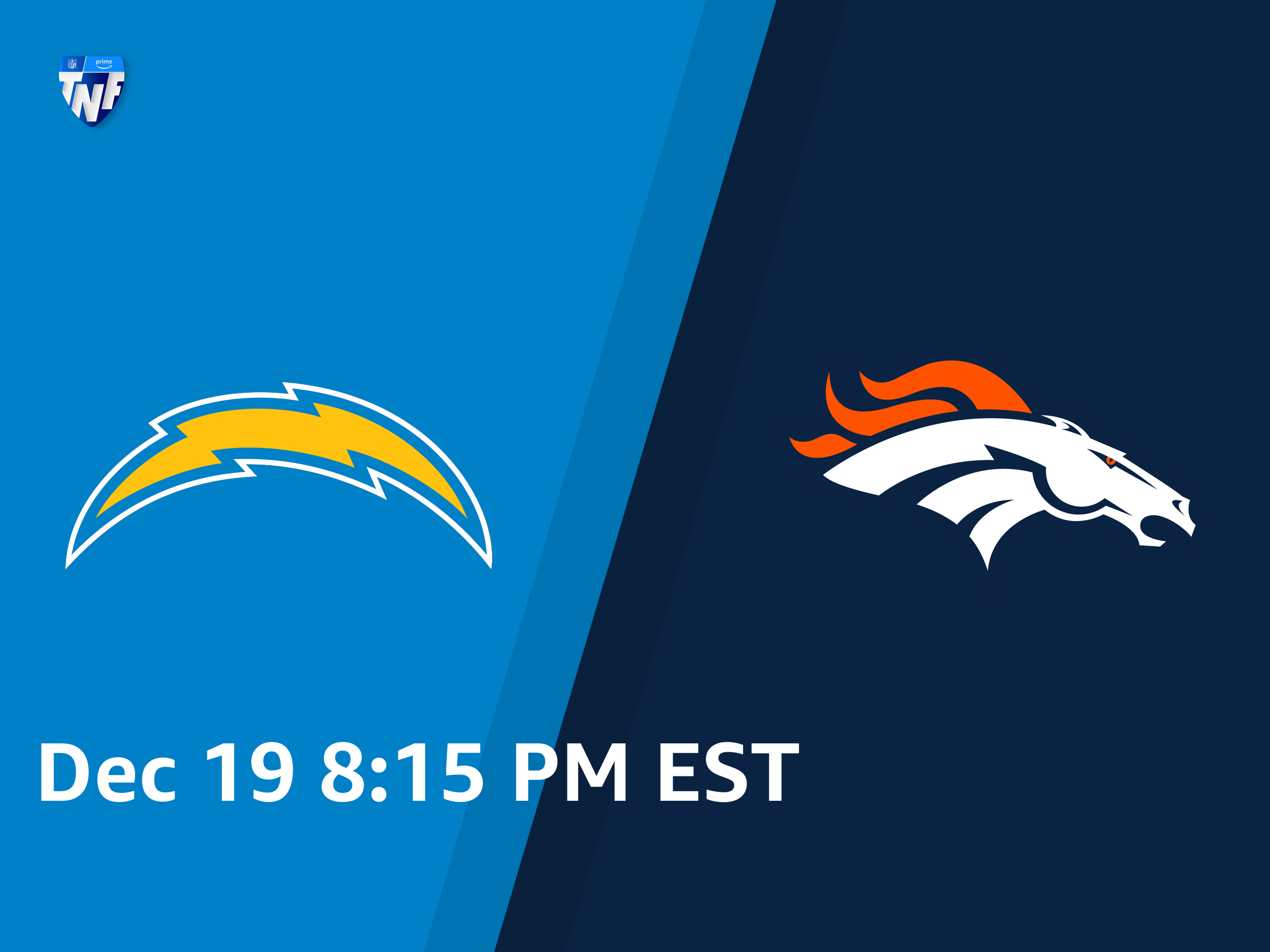 Prime Video: Broncos vs. Chargers
