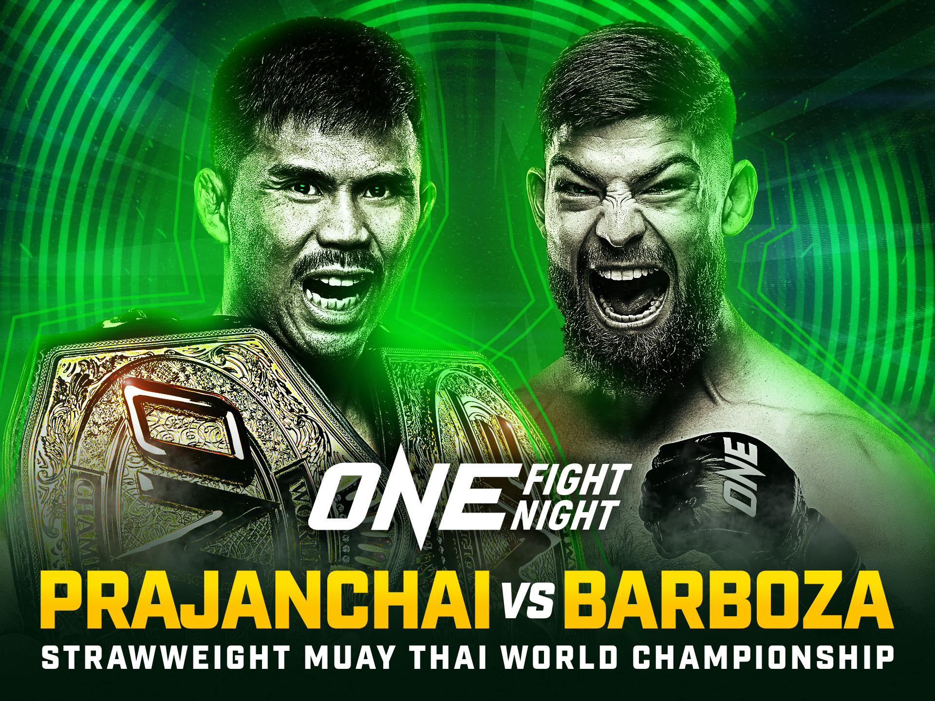 Prime Video: ONE Fight Night 28: Prajanchai vs. Barboza