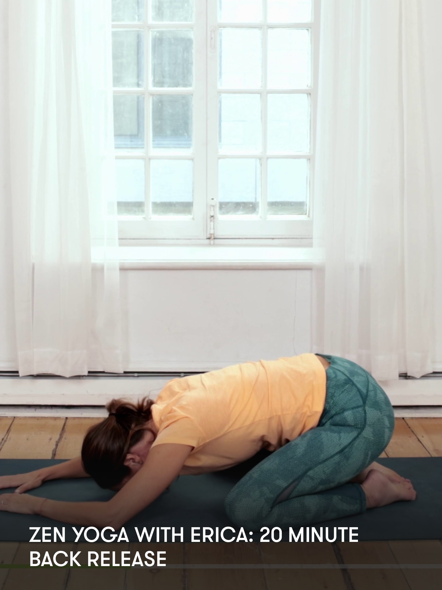 Prime Video: Zen Yoga with Erica: 20 Minute Back Release