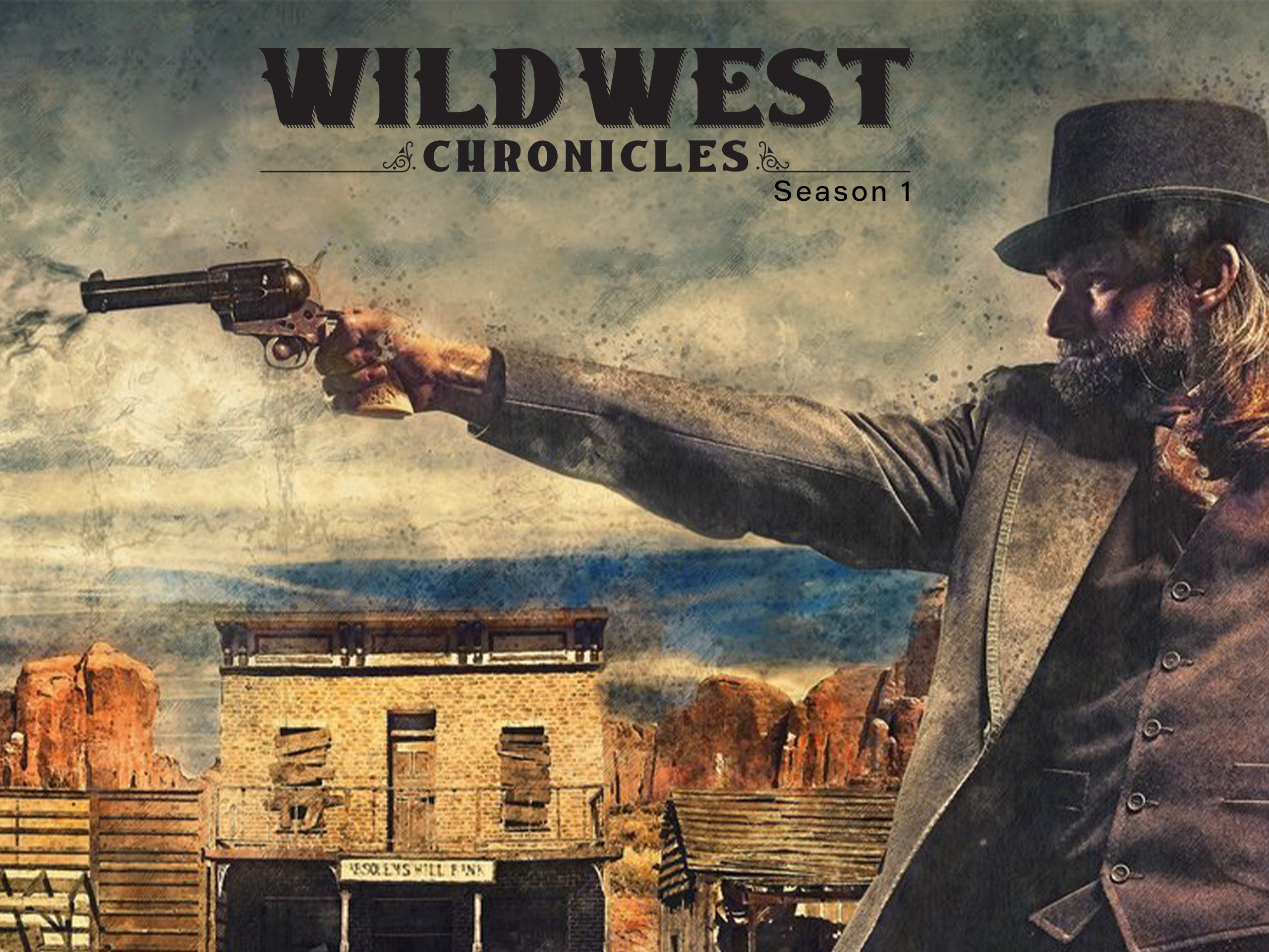 Wild West Outlaw Wallpaper