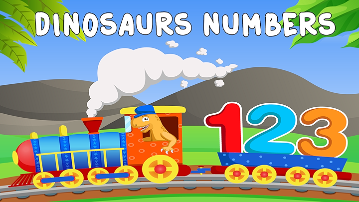 Prime Video: Dinosaurs Counting Train 1 to 20